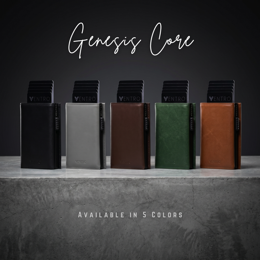 Genesis Smart Wallets – NFC Leather Wallets in Bangladesh | Ventro