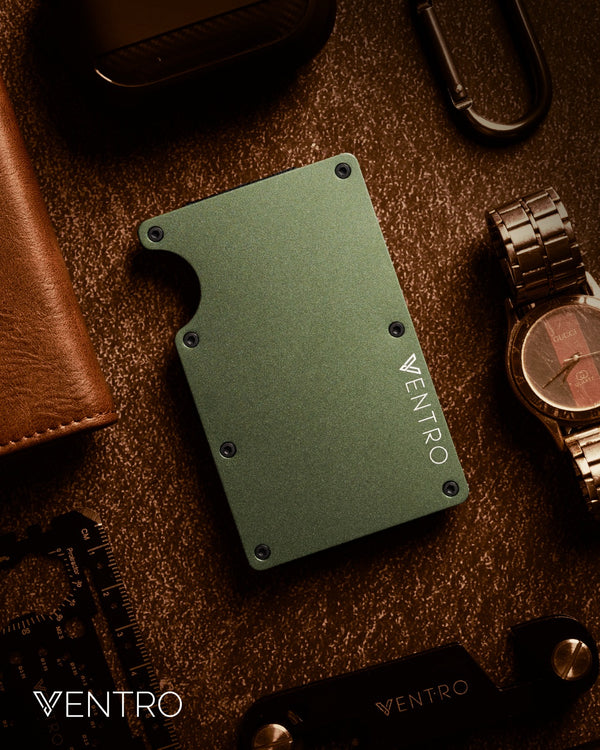 Steel Series Core | Manual Metal Card Holder – Ventro